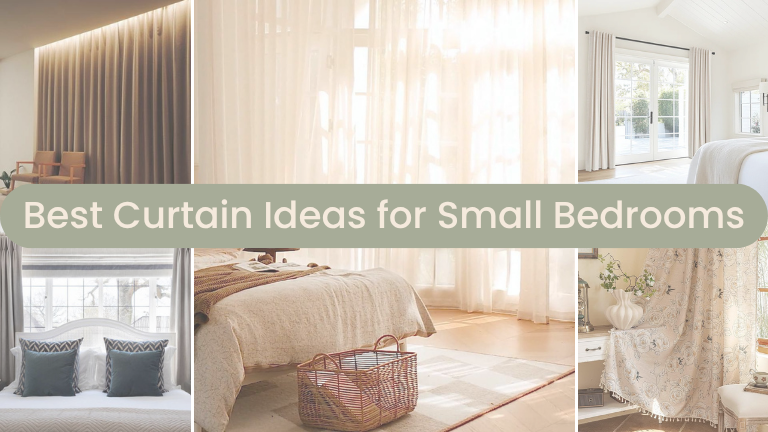 10 Best Curtain Ideas for Small Bedrooms (That Make Windows Look Bigger ...