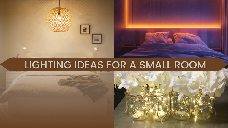 11 Lighting Ideas That Instantly Warm Up a Small Room - Small Space Glow