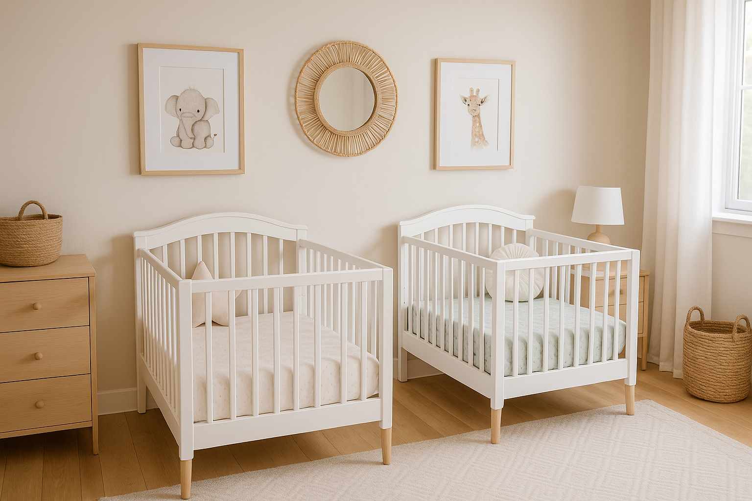 26 Tiny Twin Nursery Ideas: Making It Work in Small Rooms - Small Space ...