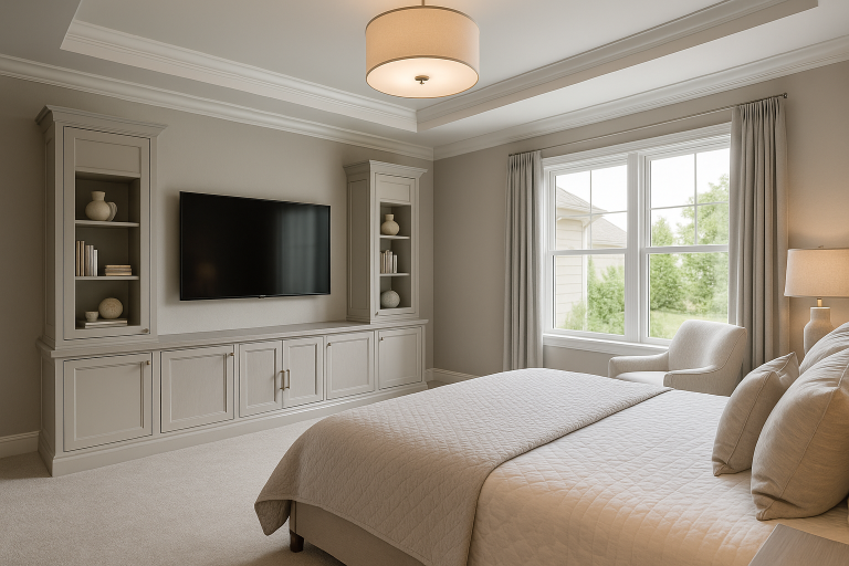 50+ TV Wall Design Ideas for Every Style & Space - Small Space Glow