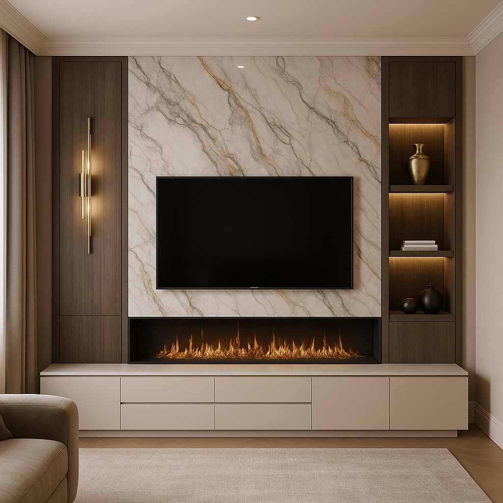 20 TV Wall Design Ideas to Transform Your Living Room in 2025 - Small ...